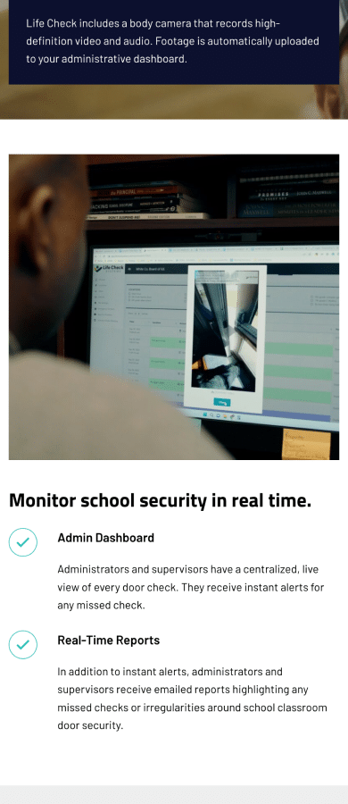 Life Check Systems - B2B Technology Website Design Case Study ...
